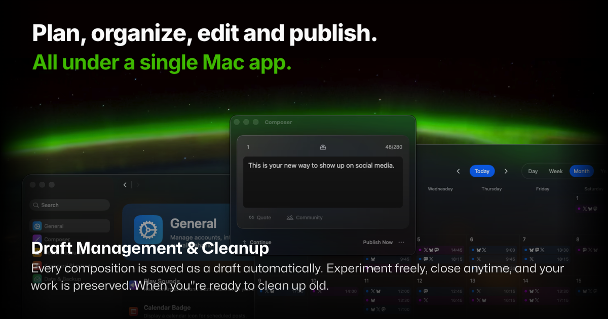 Draft Management & Cleanup • Statuz