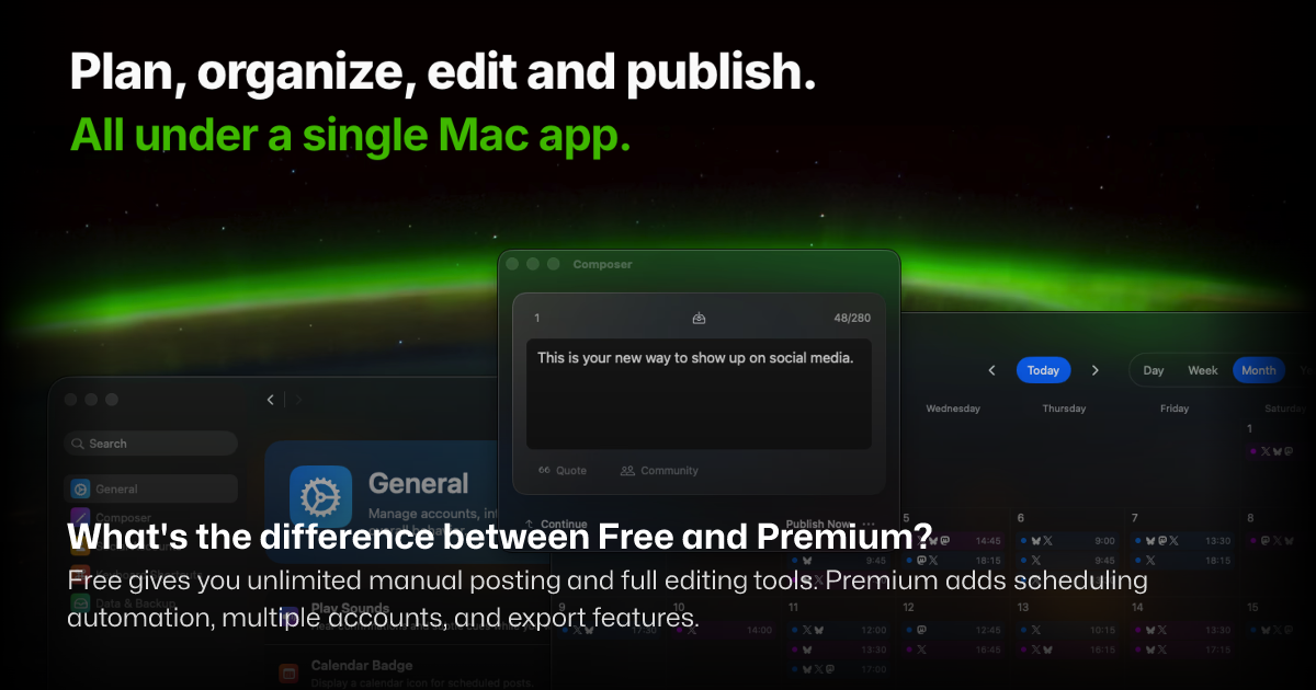 What's the difference between Free and Premium? • Statuz